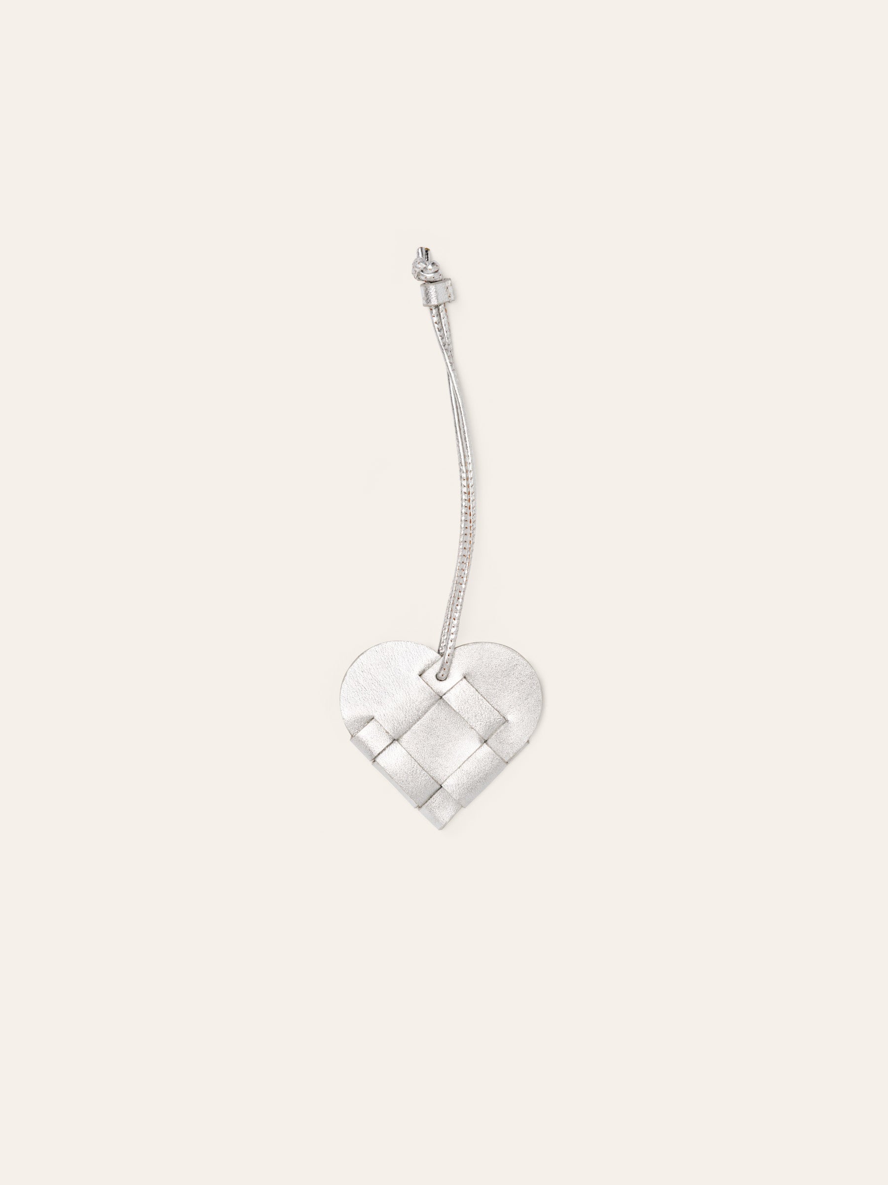 MISU Heart Silver Charm - Cala Jade
